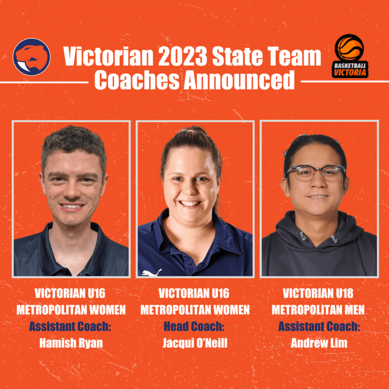 Victorian 2023 State Team Coaches Announced! – Southern Basketball ...